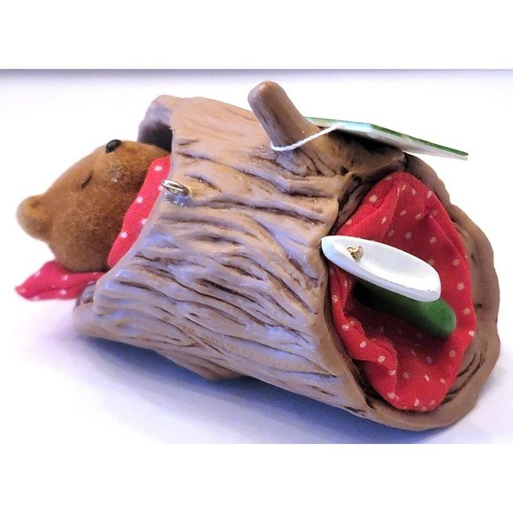 Hallmark | Holiday | Hallmark Do Not Disturb Bear Christmas Ornament ...